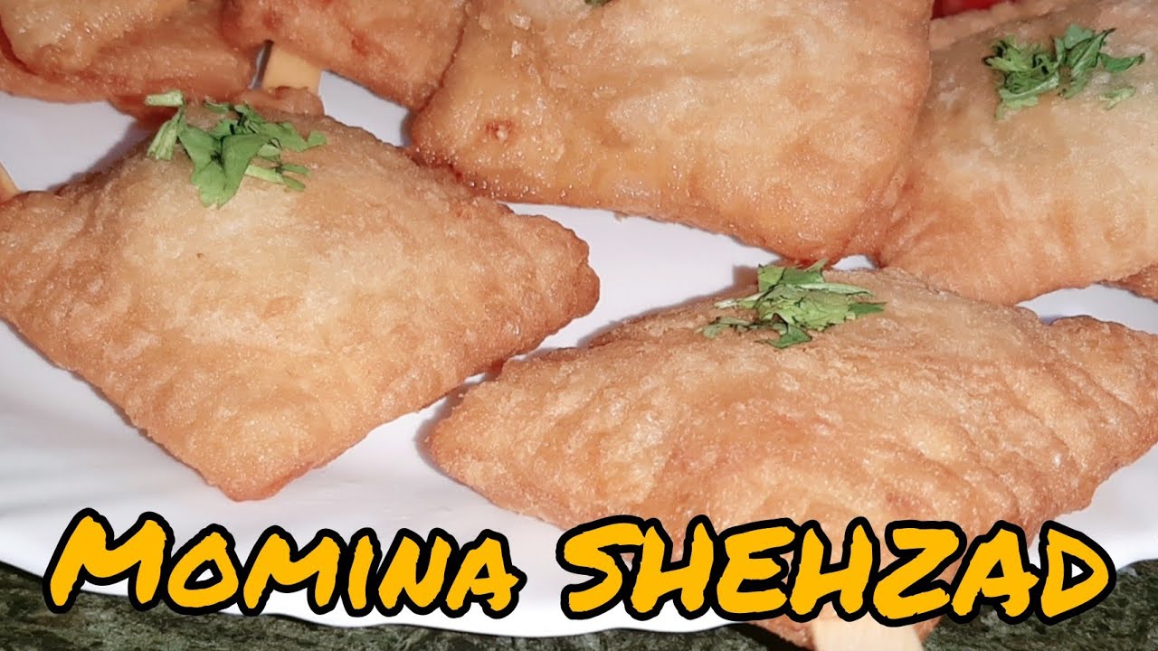 Chicken Stick Samosa Recipe With Momina. - YouTube