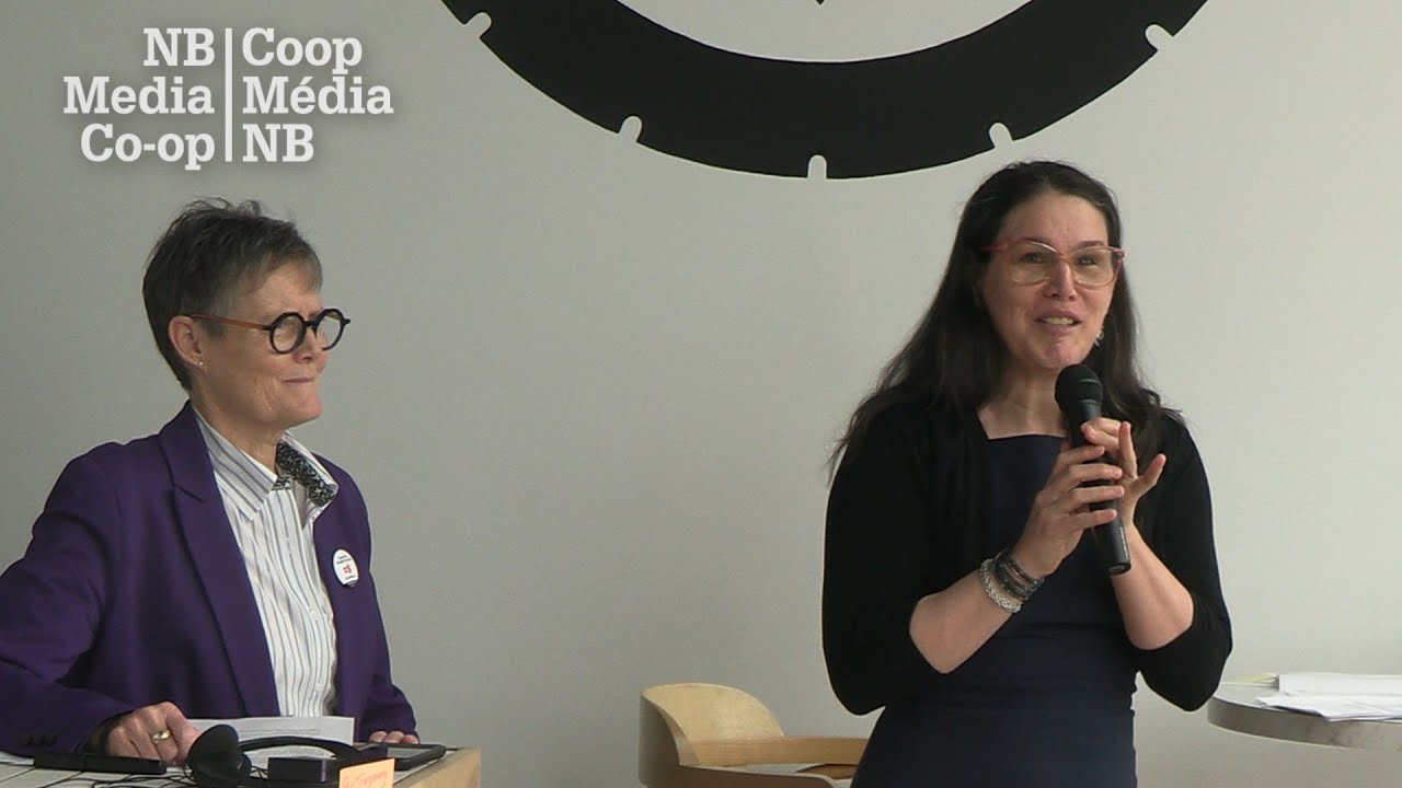 Advocates launch ‘pay transparency’ campaign in New Brunswick - YouTube