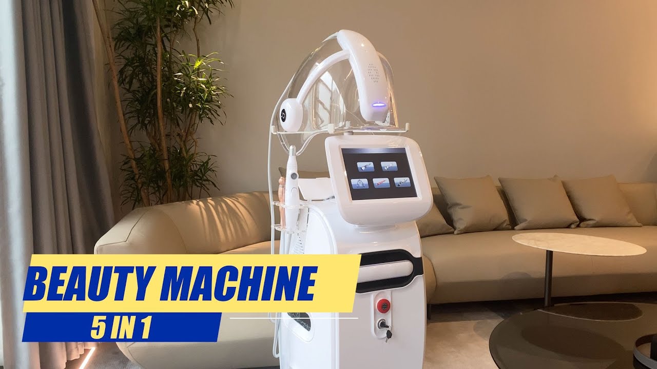 5 in 1 Beauty machine - YouTube