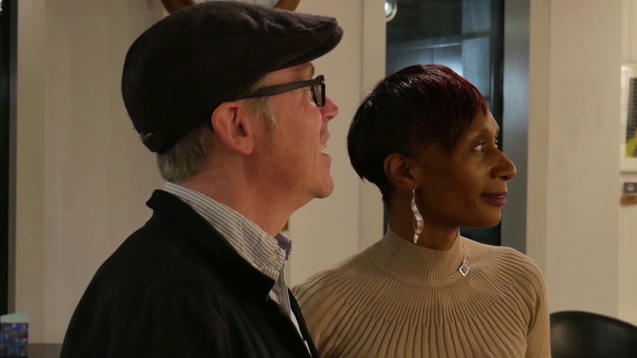 Dee Manning - Meet the artist at Diplomats Barista - YouTube