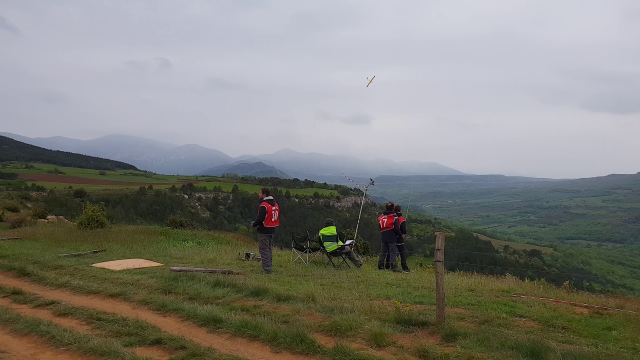 Lucas Escobar (Aliah) - St Ferriol 2018 F3F Worldcup / Eurotour FAI ...