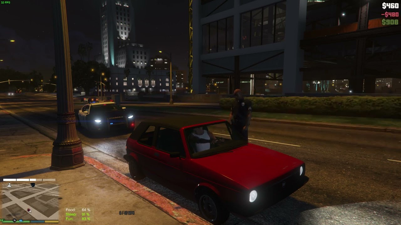 gta 5 pull me over mod so cool - YouTube