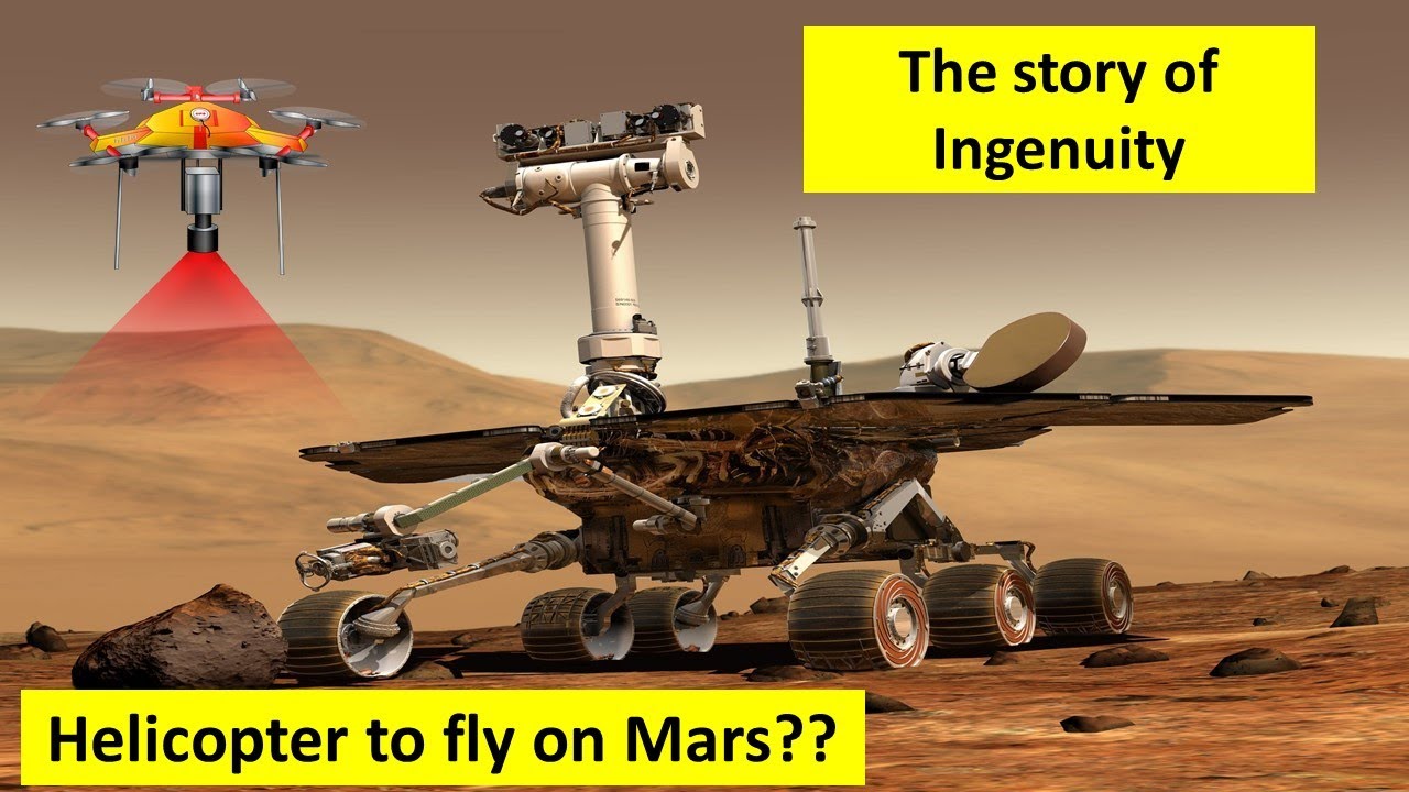 The Story Of Ingenuity | First Helicopter To Fly On Mars At Jezero ...