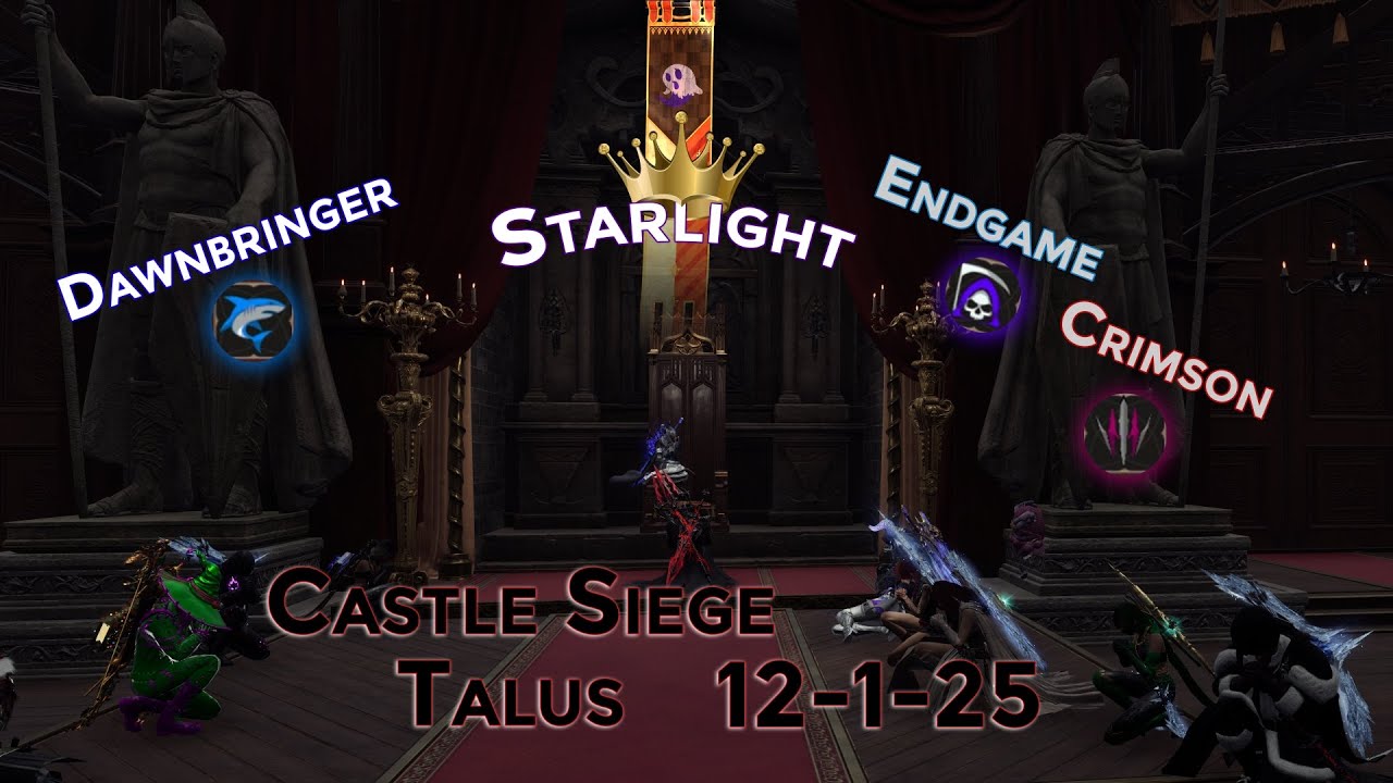[EU] - Talus - Castle Siege - 12/1/2025 [Starlight] - YouTube