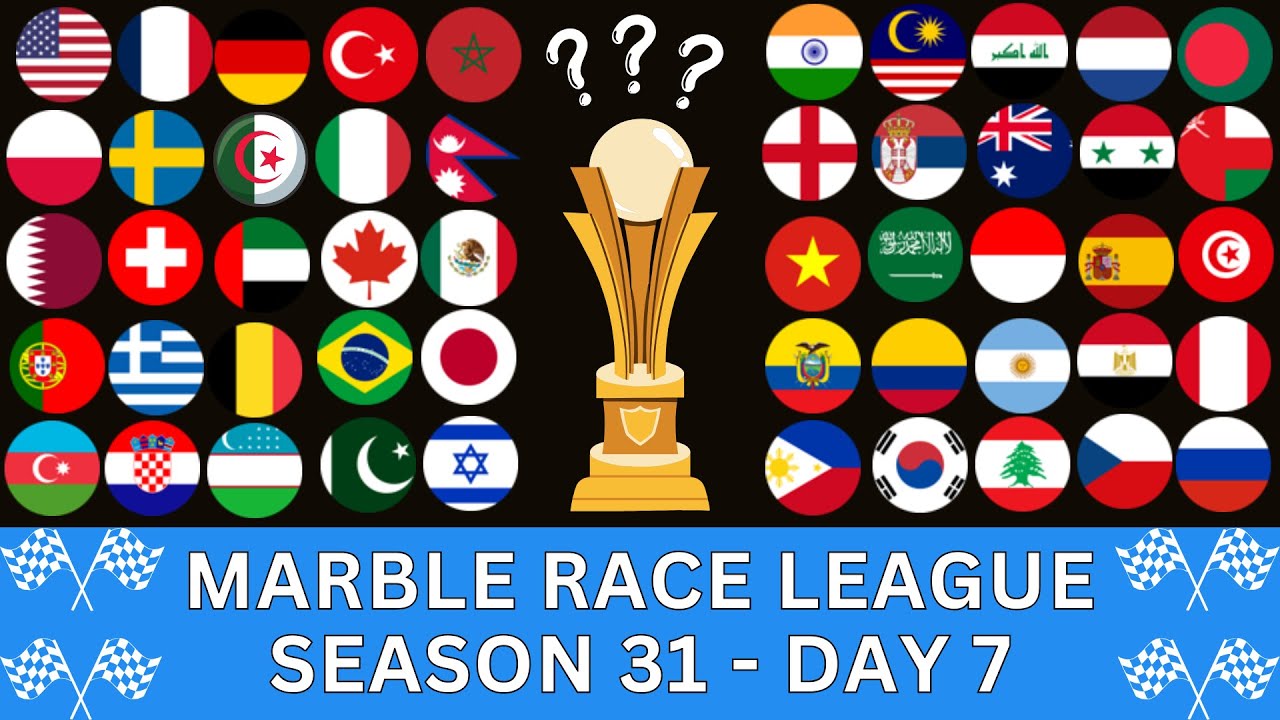 Marble Race League Season 31 DAY 7 Marble Race in Algodoo - YouTube