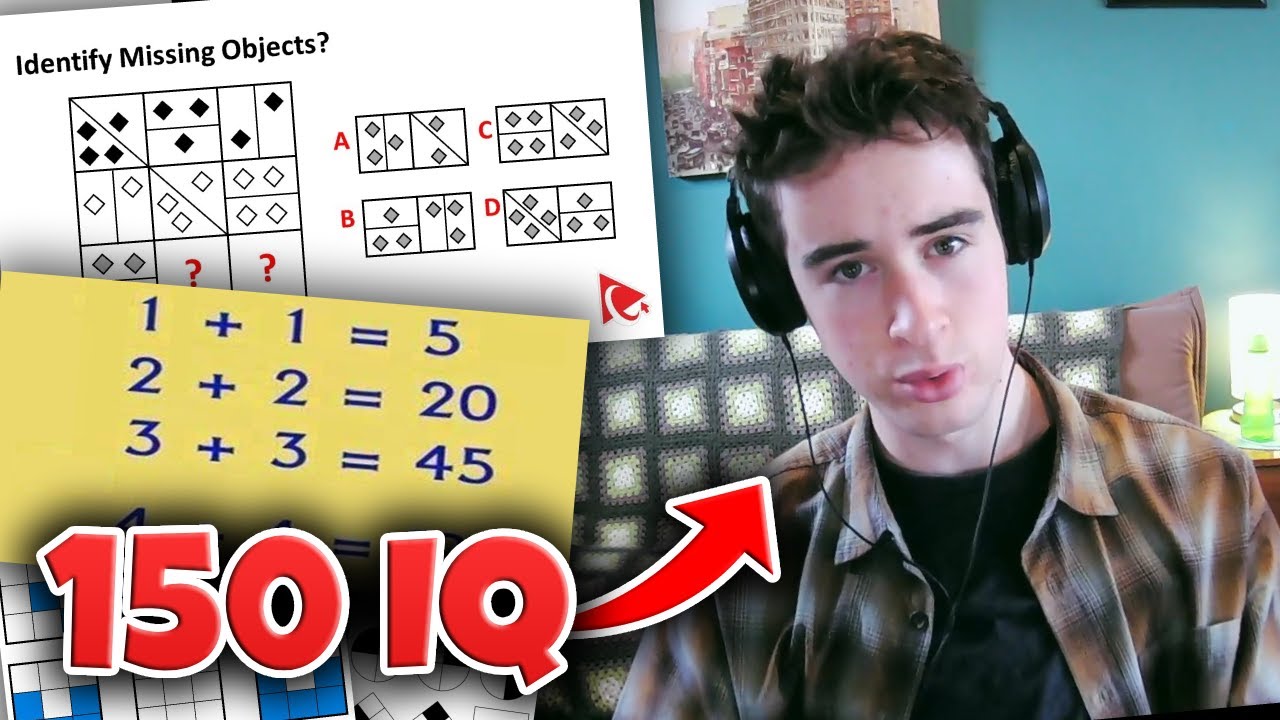 Genius with IQ of 150 takes an IQ Test! - (Past Live Stream) - YouTube
