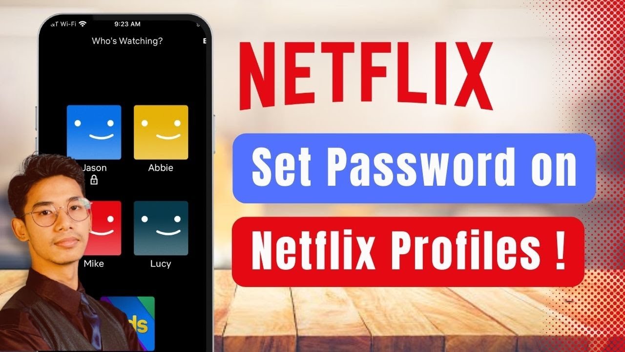 How to Set Password on Netflix Profiles ! - YouTube