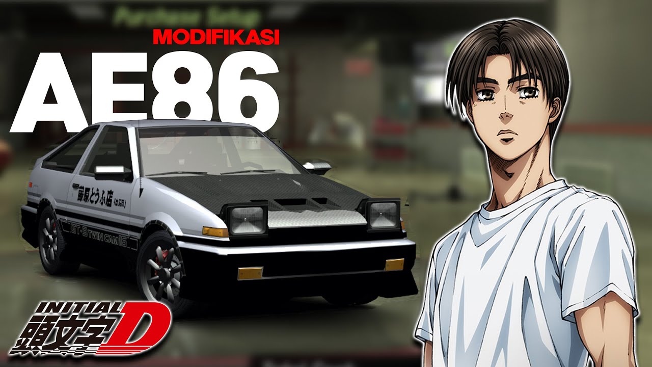 MODIF TOYOTA AE86 TAKUMI INITAL D - NFSU2 PART 6 - YouTube