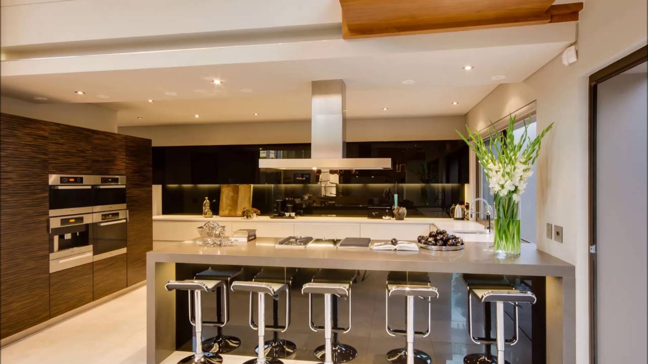 Wooden Wall Paneling In Kitchen Space - YouTube