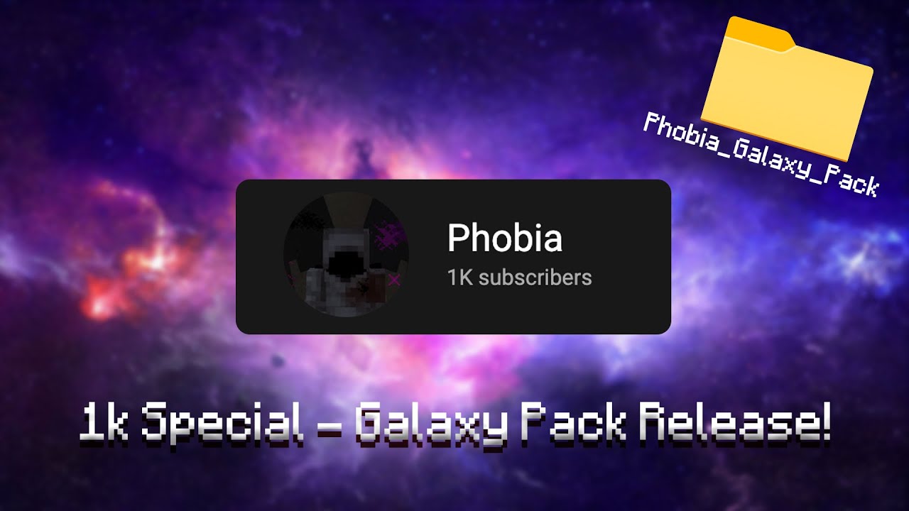 Galaxy Texture Pack Release! - 1k Special - YouTube