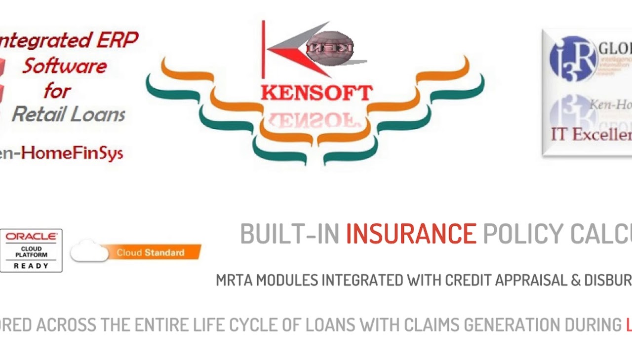 Kensoft - Integrated Life Insurance system for Mortgage Lending - YouTube