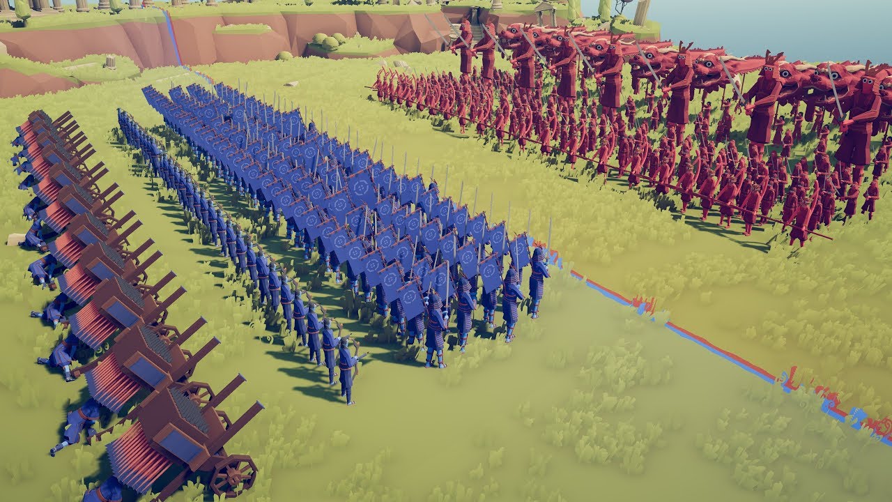 TWO KINGDOMS Total War - Totally Accurate Battle Simulator TABS - YouTube