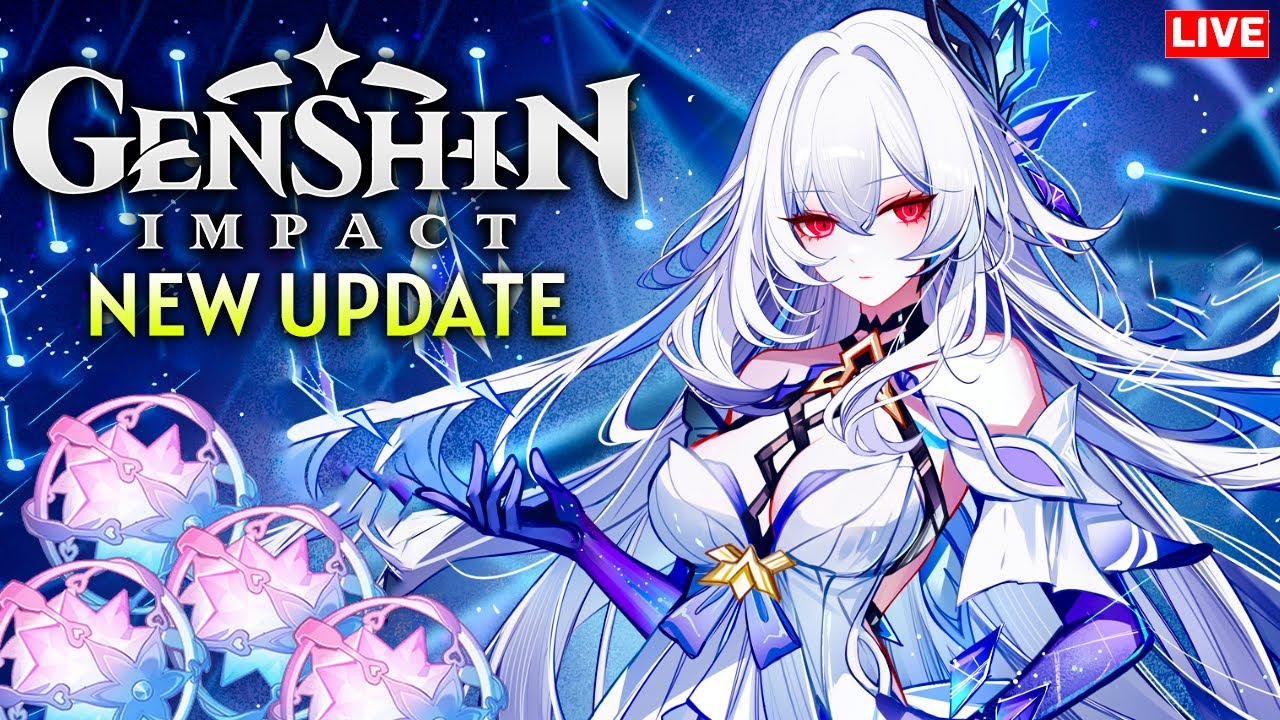 🔴6 Hrs+ GENSHIN IMPACT NEW UPDATE LIVE || SKIRK LIVE PULL 😍 - YouTube