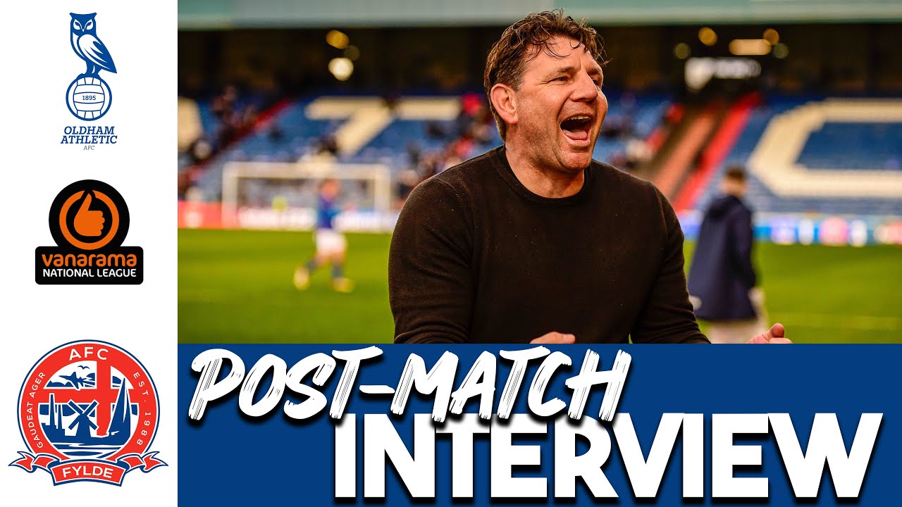 Interview: Chris Beech pleased with 'Excellent' away performance - YouTube