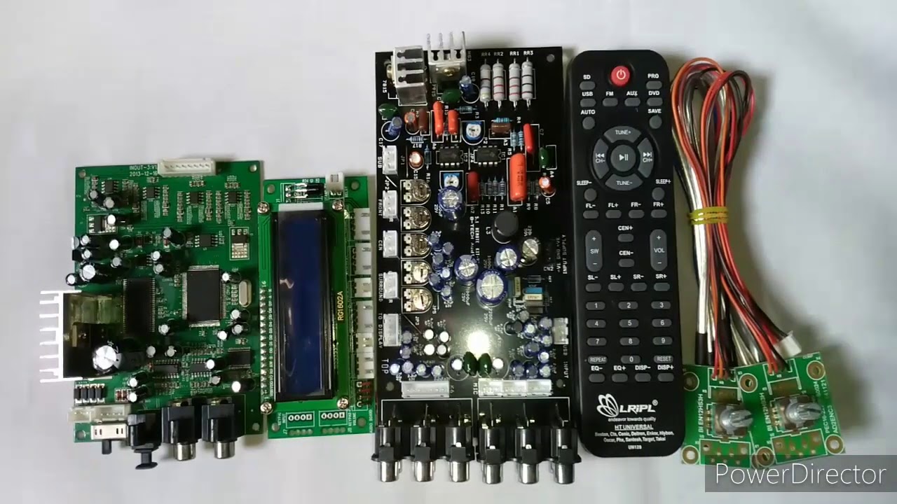 5.1 remote kit ASTRA OPTICAL CO- AXIAL BOARD Dolby DTS support - YouTube