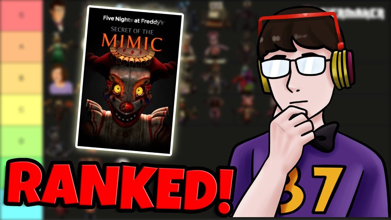 FNaF: Secret Of The Mimic - All Characters RANKED! - YouTube