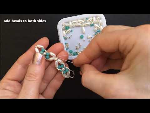 Bracelet tutorial. Easy beading patterns for beginners - YouTube