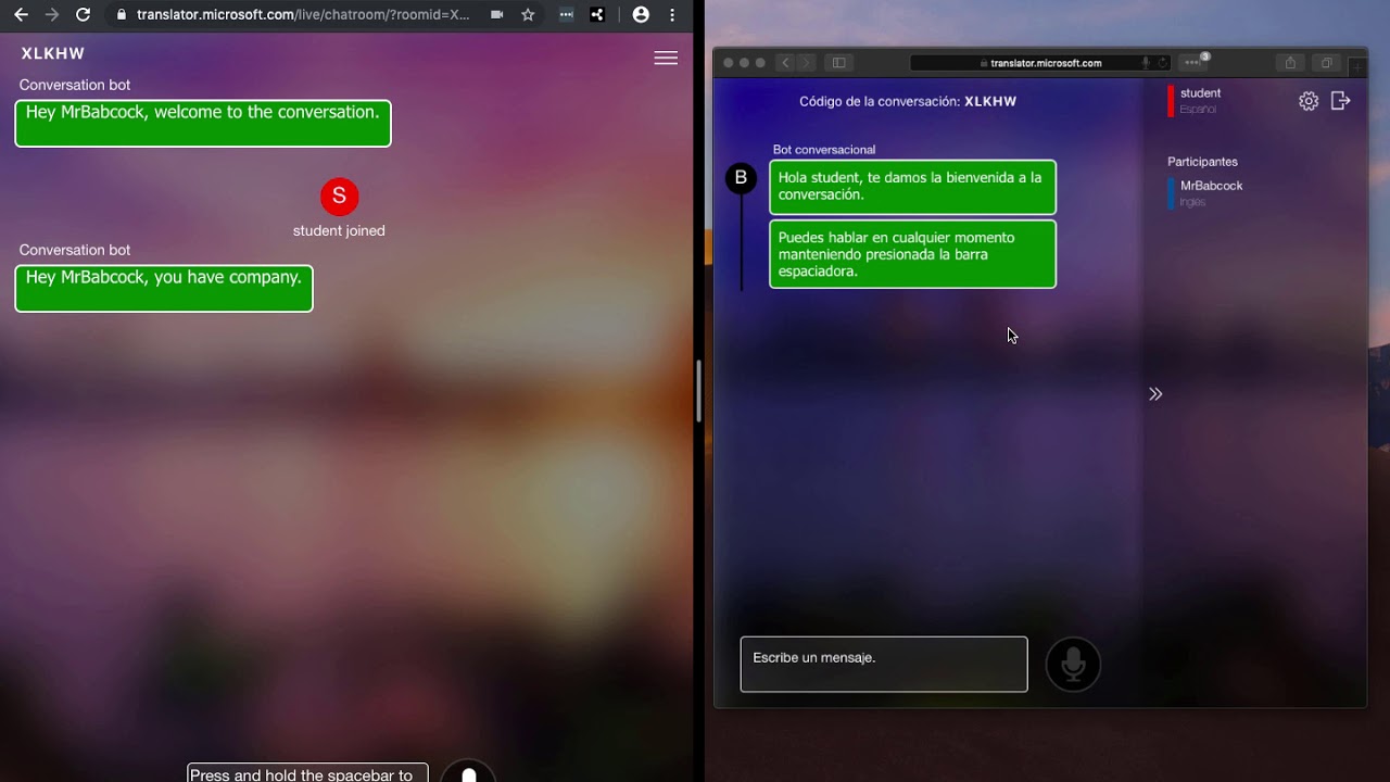 Microsoft Translator - Translated Chats and Verbal Conversations ...
