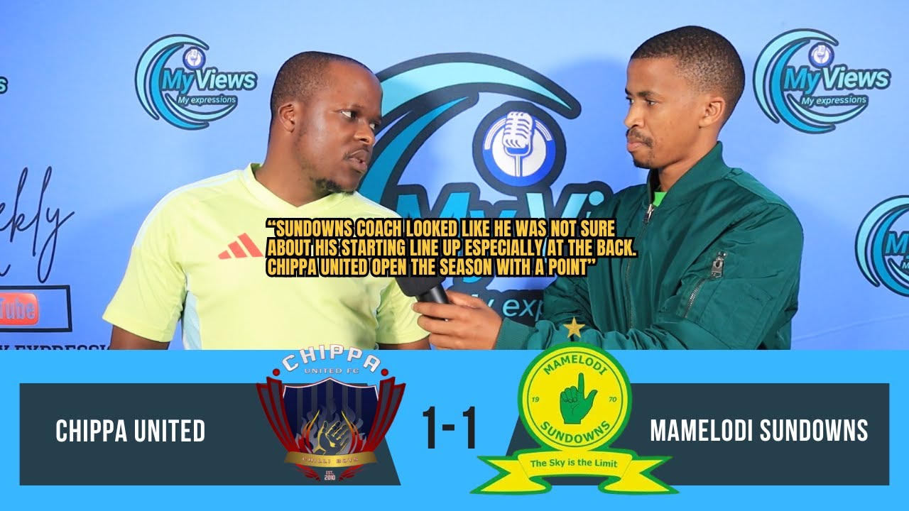 Chippa United 1-1 Mamelodi Sundowns / Chilli Boy takes a point at home ...