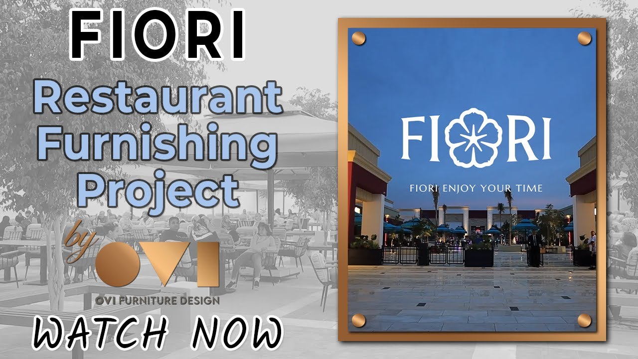 FIORI RESTAURANT | FURNISHING & TABLEWARE PROJECT BY #ovi_furniture ...