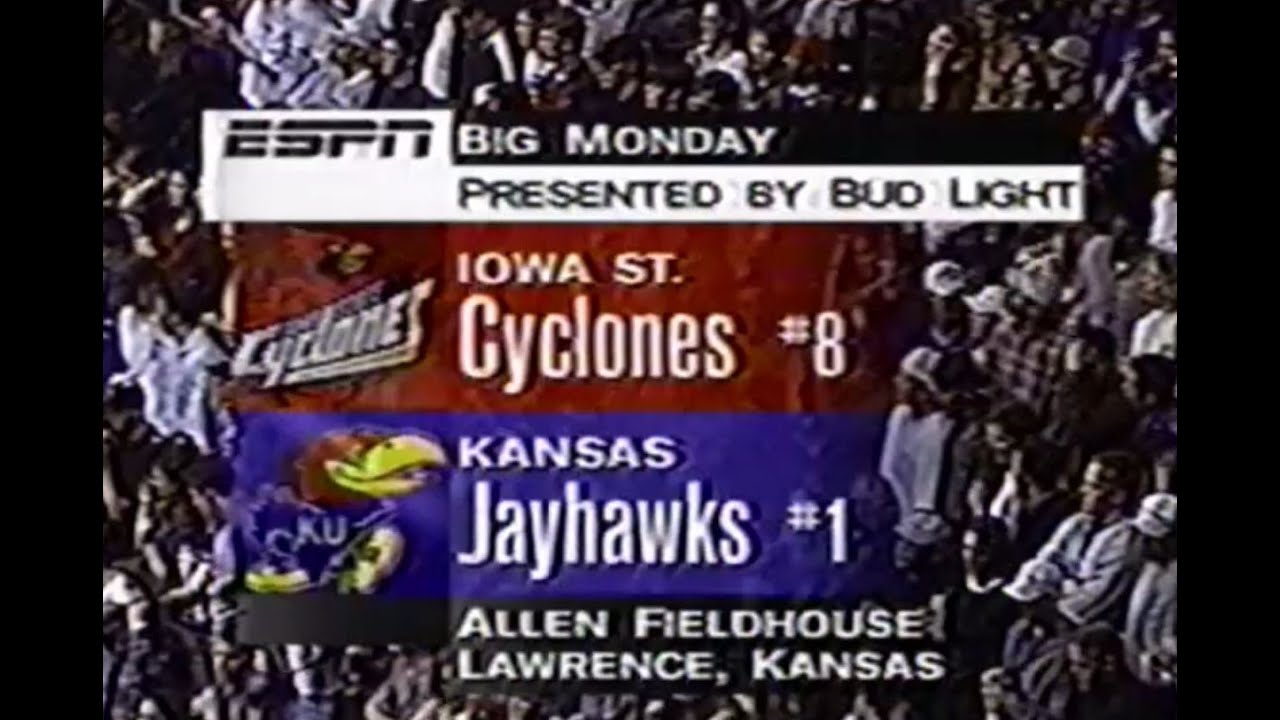Kansas vs. Iowa State - January 13, 1997 - YouTube