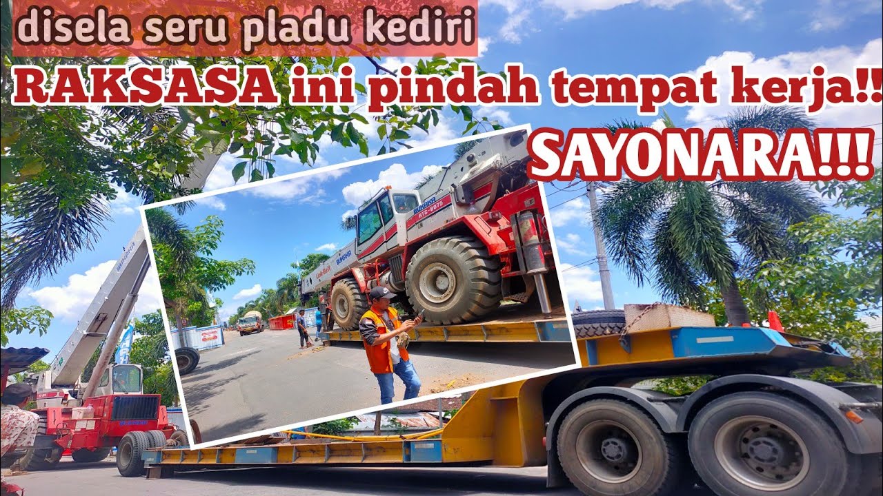 RAKSASA ini migrasi dari jembatan bandar ngalim Kediri ke jembatan ...