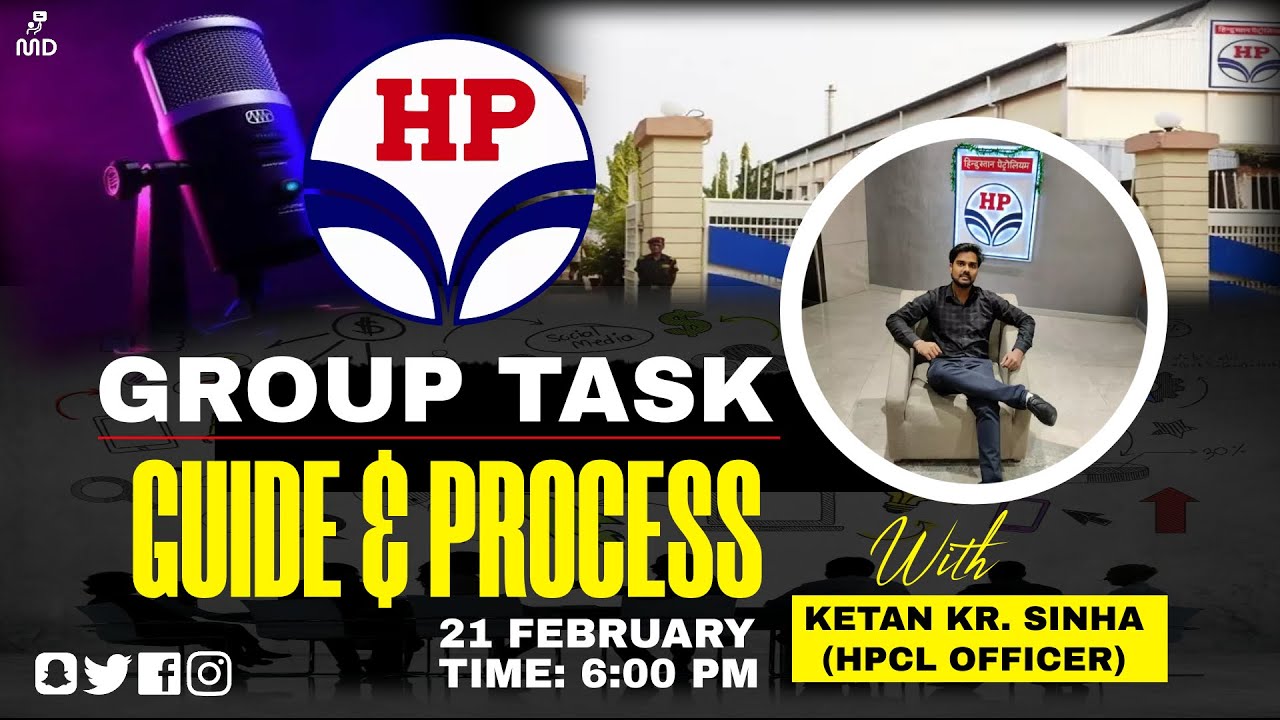 HOW IS HPCL ACTUAL GROUP TASK? GET TO KNOW BY A PRESENT HPCL OFFICER I - YouTube
