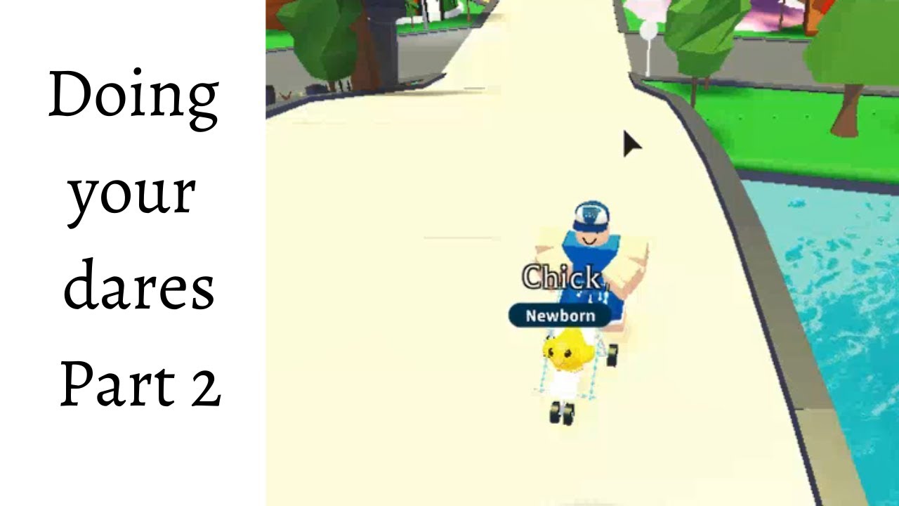 Doing your dares on Roblox (Part 2/2) - YouTube