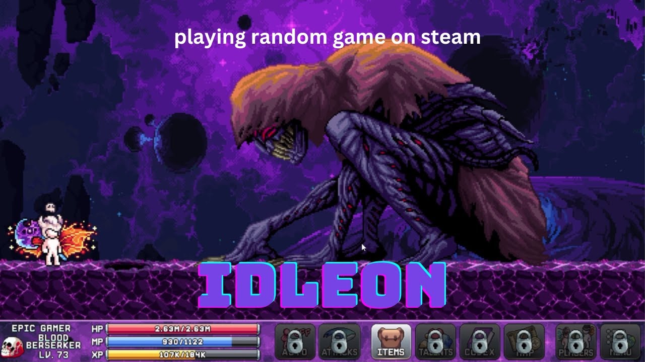 IdleOn. palying random game on steam - YouTube