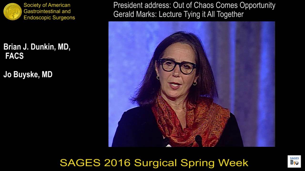 Gerald Marks Lecture: Tying it All Together - YouTube