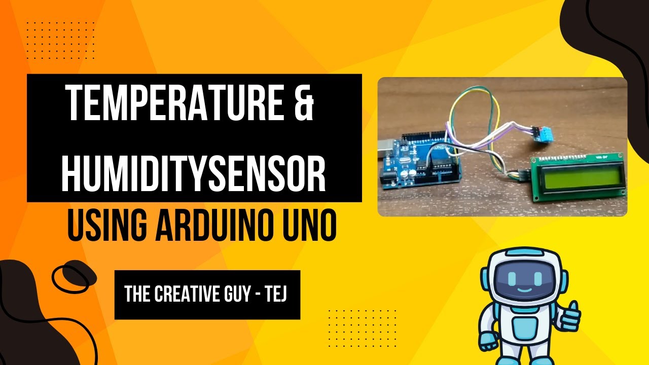Temperature and humidity Sensor | The Creative Guy - Tej - YouTube