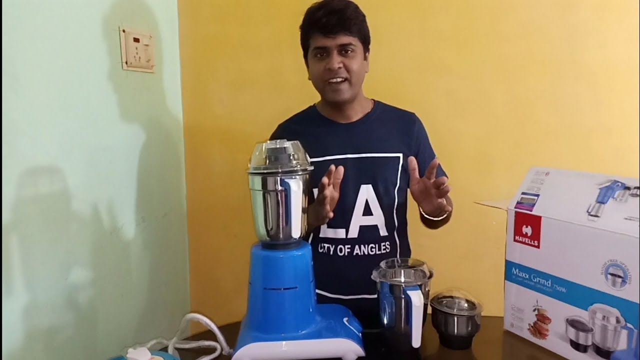 HAVELLS NEW MODEL MIXER GRINDER🔥 REVIEW & UNBOXING🔥MAX GRIND 750 wt ...