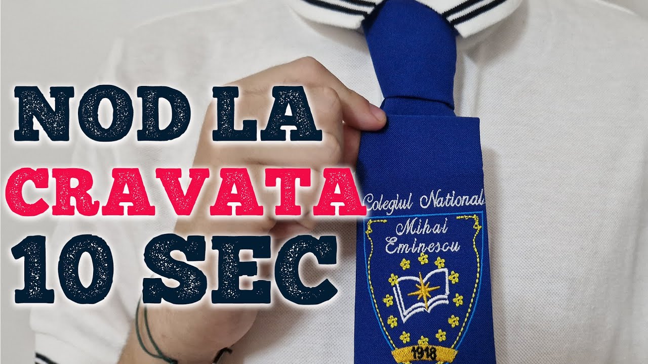 Nod la cravata in 10 secunde - YouTube
