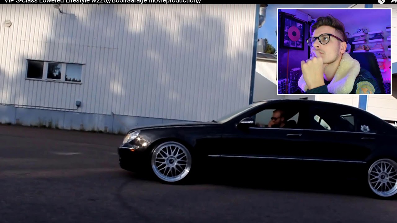 VIP S Class Lowered Lifestyle w220 - Reaction - Booii Garage movie ...