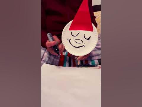 Easy Peasy Santa Claus craft#craft #drawing - YouTube