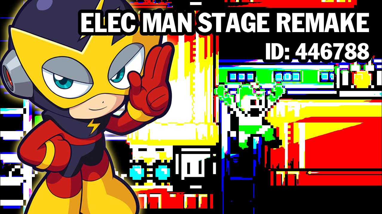 Elec Man Stage Remake - Mega Man Maker - YouTube
