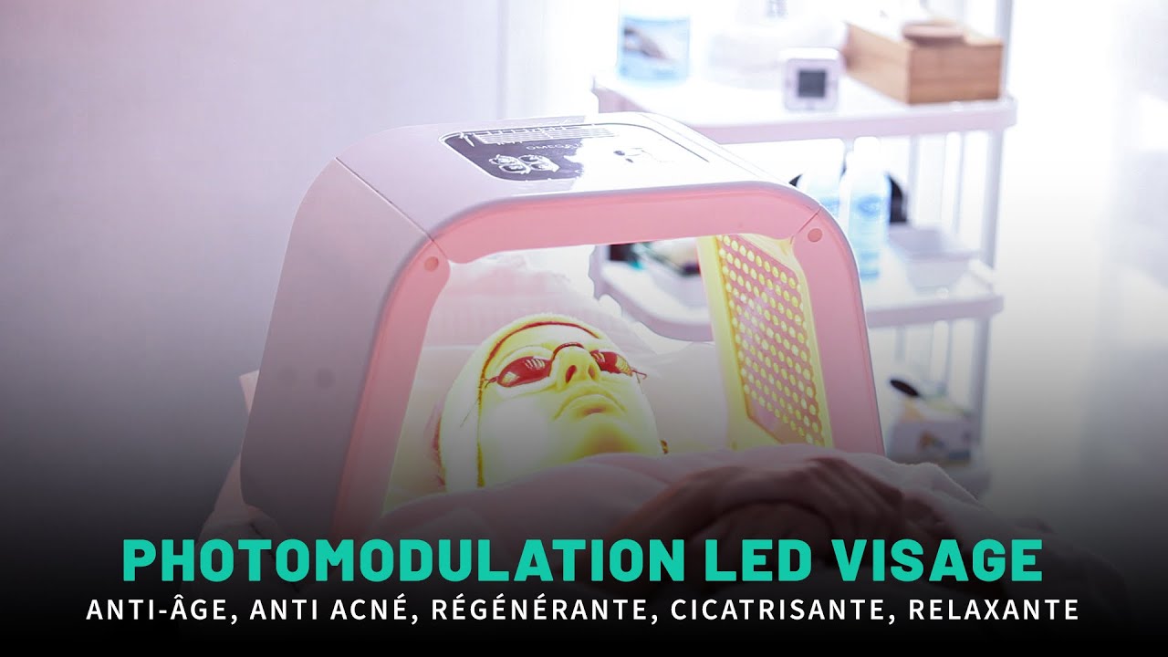 PHOTOMODULATION LED VISAGE - YouTube