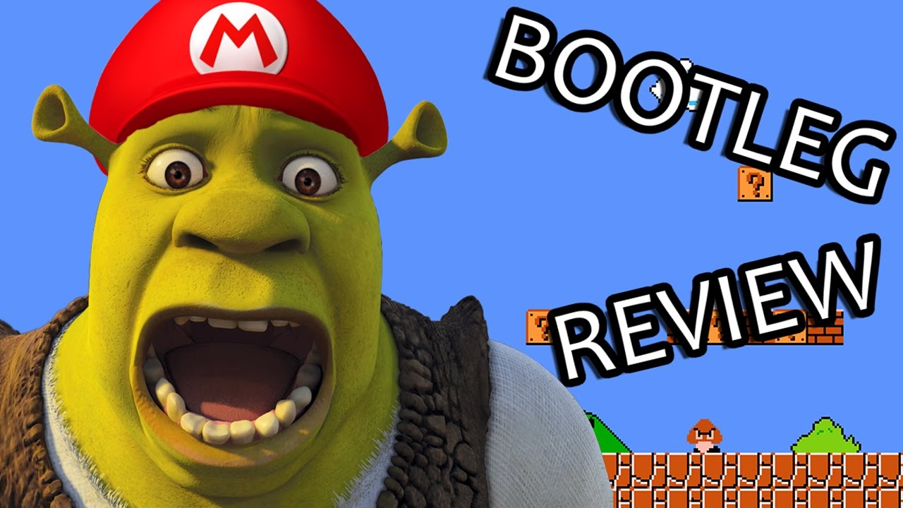 BOOTLEG Super SHREK Bros. / a Super Mario Bros. Knock off on a ...