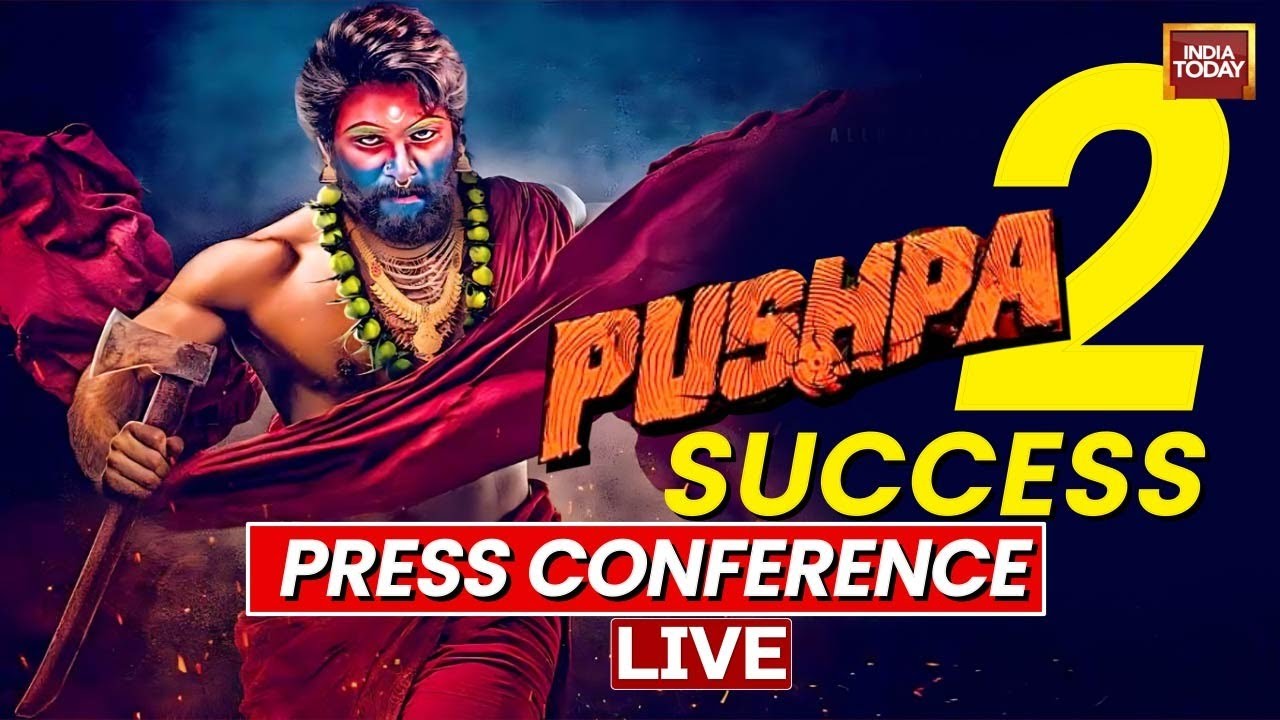 Pushpa 2 Success Press Conference LIVE | Allu Arjun | Rashmika Mandanna ...