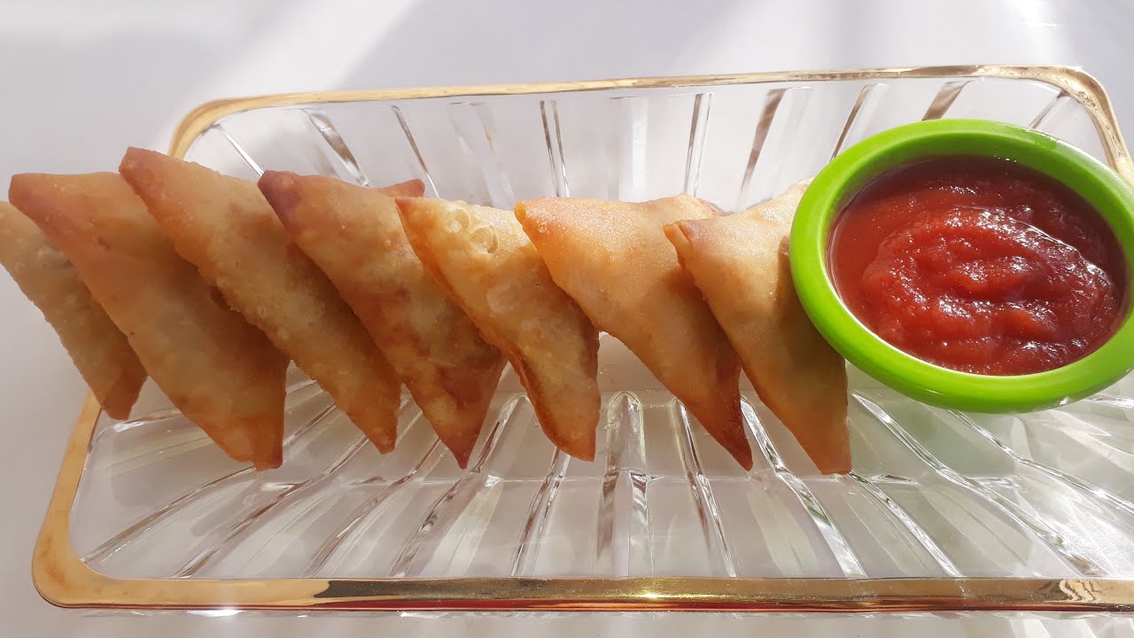 স্পেশাল চিকেন সমুচা। Special Chicken Somucha। Taj Dishes - YouTube