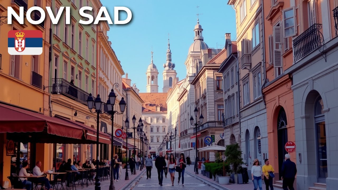 This Is What Novi Sad Serbia Really Looks Like | 4K Walking Tour - YouTube