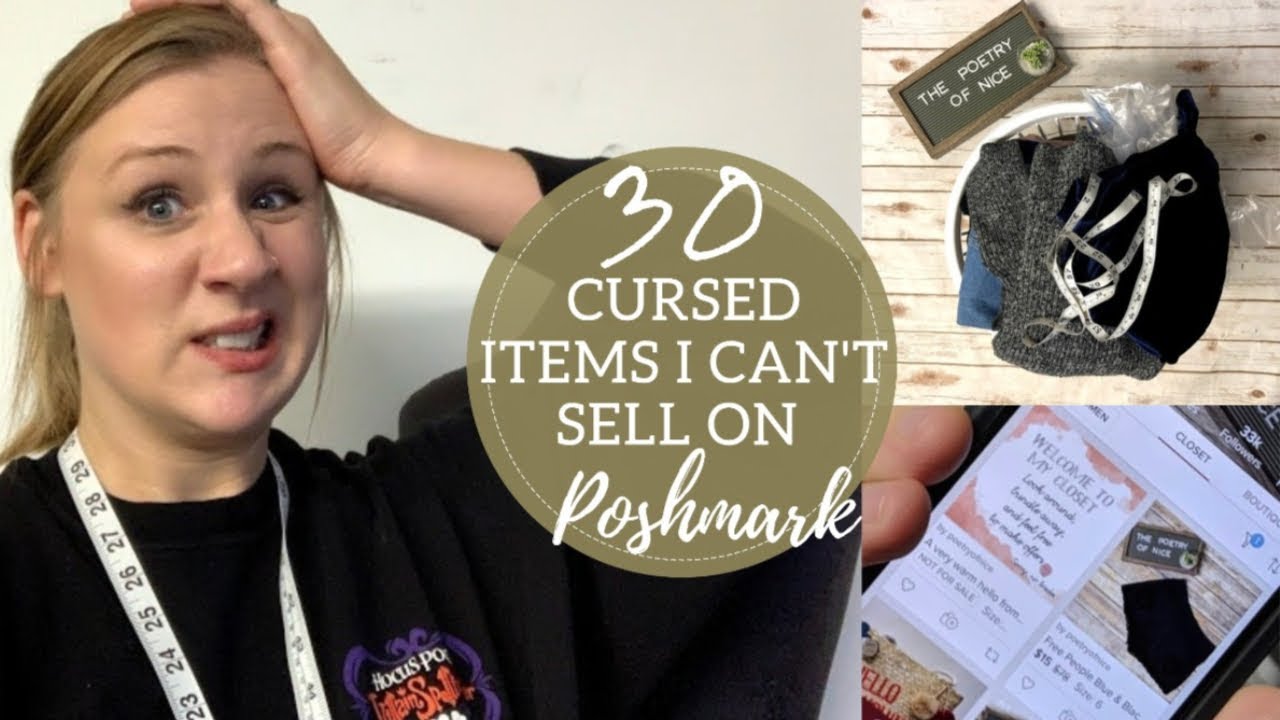 30 Cursed Items I CAN'T SELL on Poshmark | Online Reseller FAILS | Posh ...
