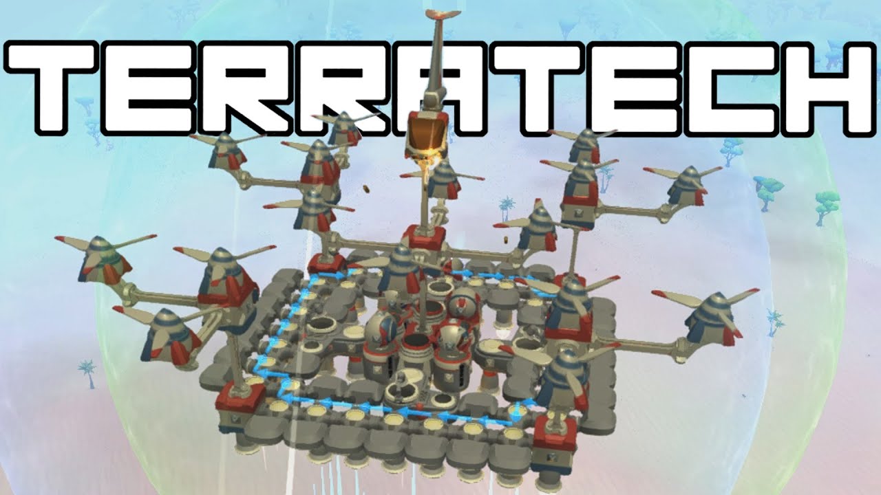 Terra Tech - Flying Refinery Base! - TerraTech Gameplay - YouTube