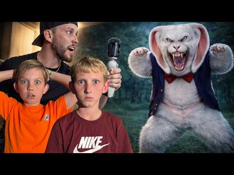 Ein Riesenkaninchen ist in unser Haus eingebrochen!