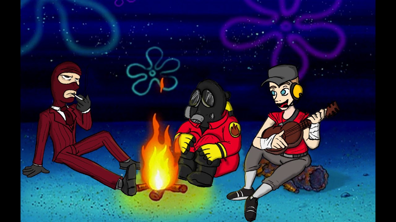 Campfire Song Song - Spongebob / TF2 dub - YouTube