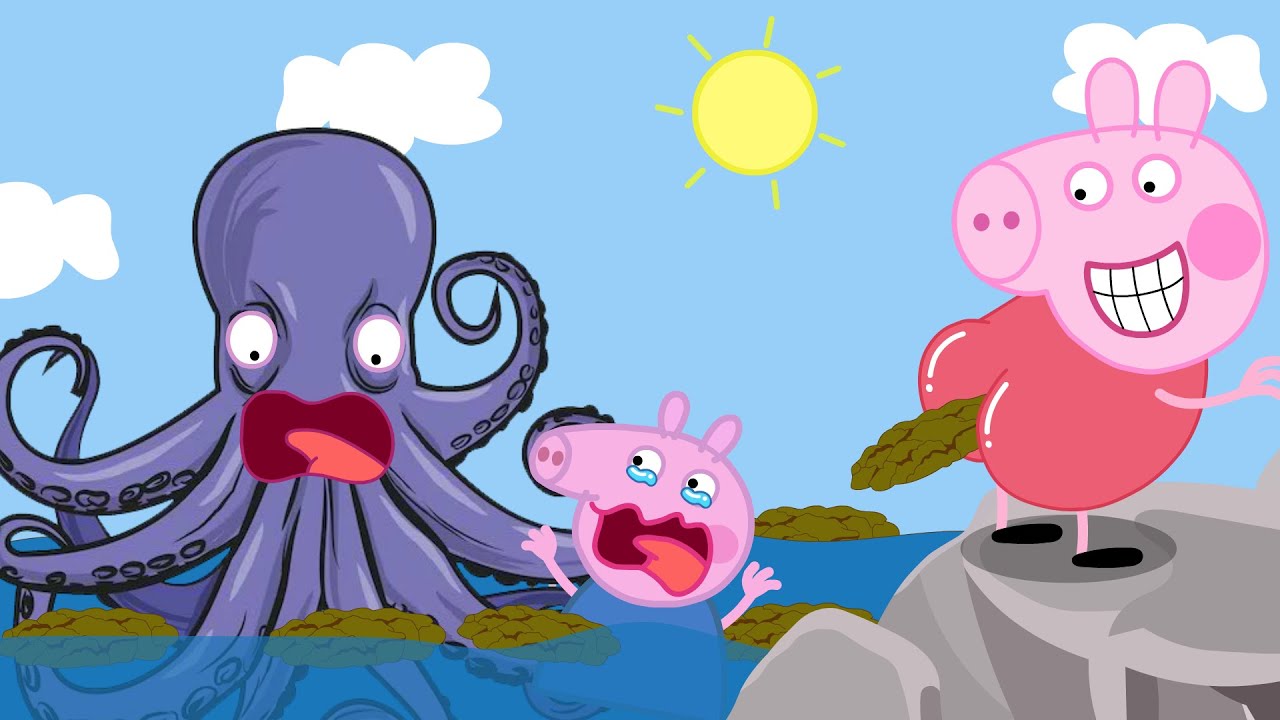 Peppa Trolls At Sea | PEPPA PIG TRY NOT TO LAUGH - YouTube