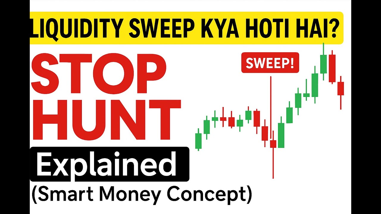 Liquidity Sweep Kya Hoti Hai STOP HUNT Explained - YouTube