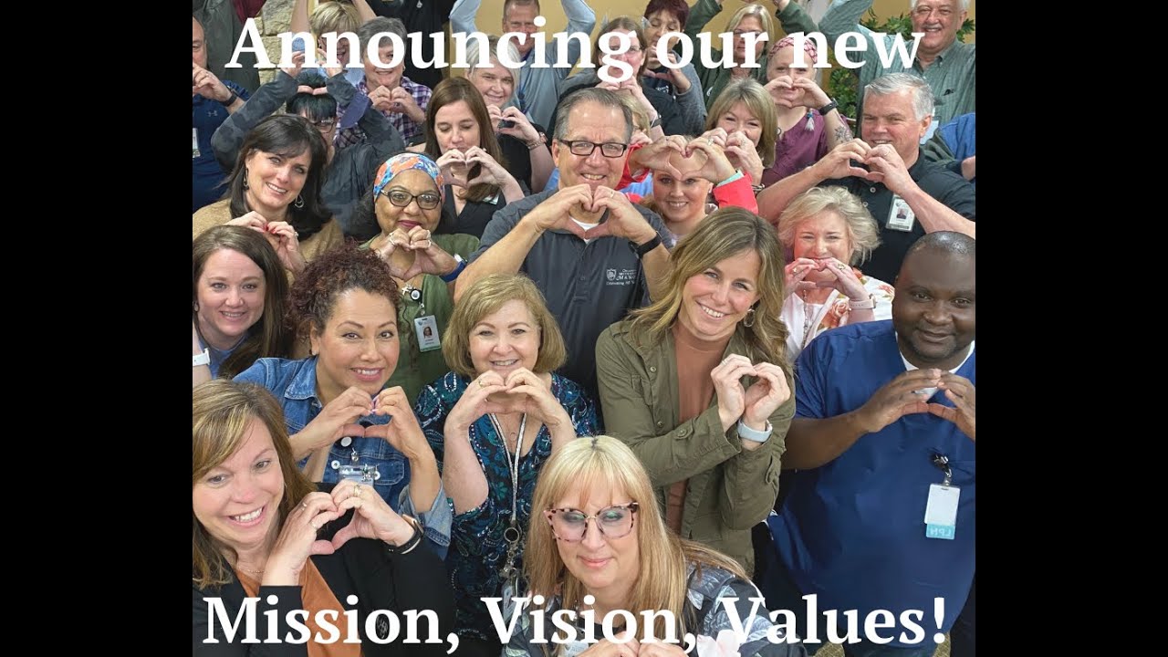 Announcing our new Mission, Vision and Values! - YouTube