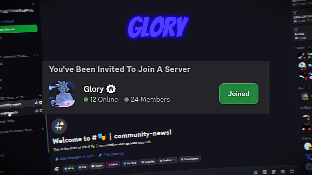 Tsb Clan Server | GLORY - YouTube