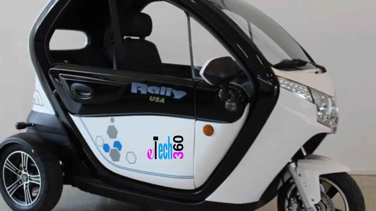 Rally USA 2000 3-Wheeler Electric-Trike// Test Drive, Interior and ...